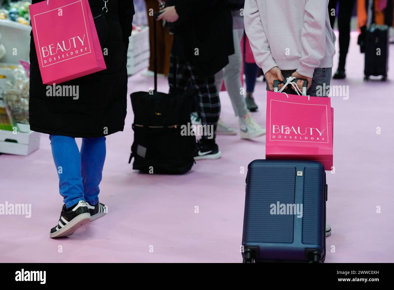 Messe Beauty 2024 Duesseldorf 23.03.2024 *** Trade fair Beauty 2024 ...