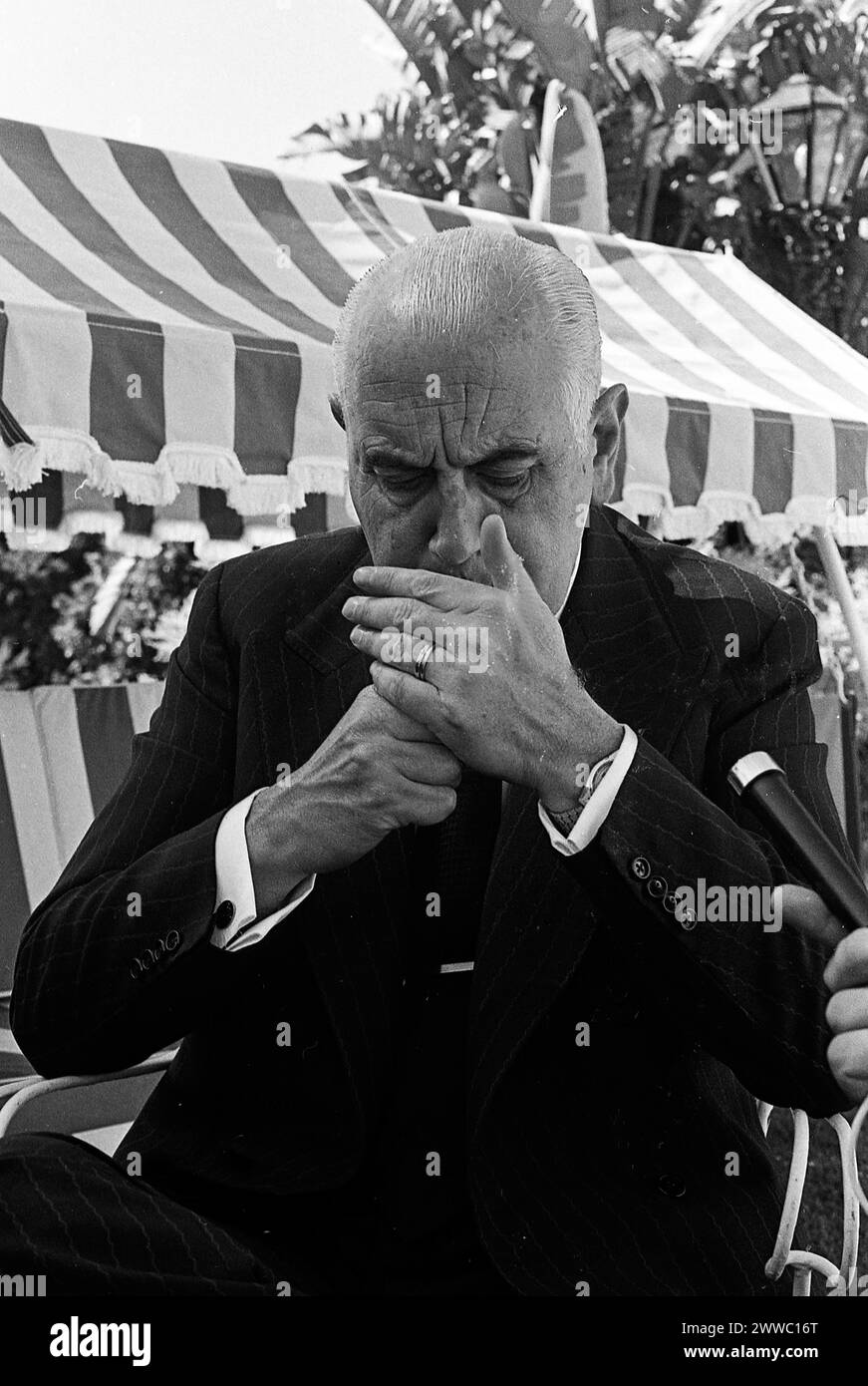 Argentine de facto president General Alejandro Agustín Lanusse (1918 ...