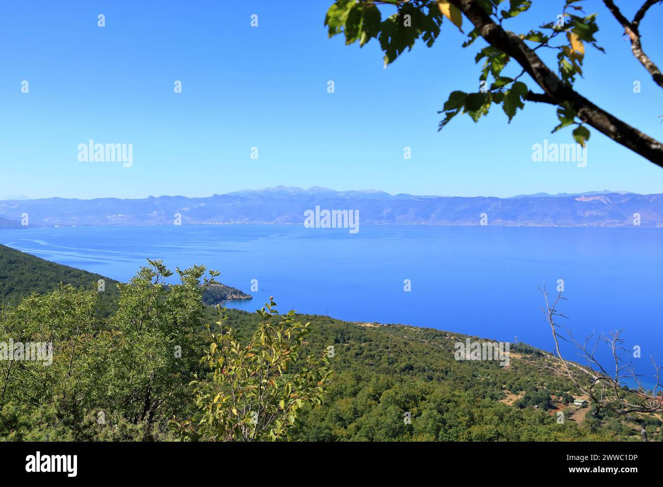 View over ohrid city hi-res stock photography and images - Alamy