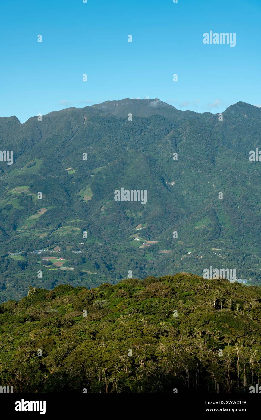 The Barú volcano is the highest elevation in Panama and one of the ...