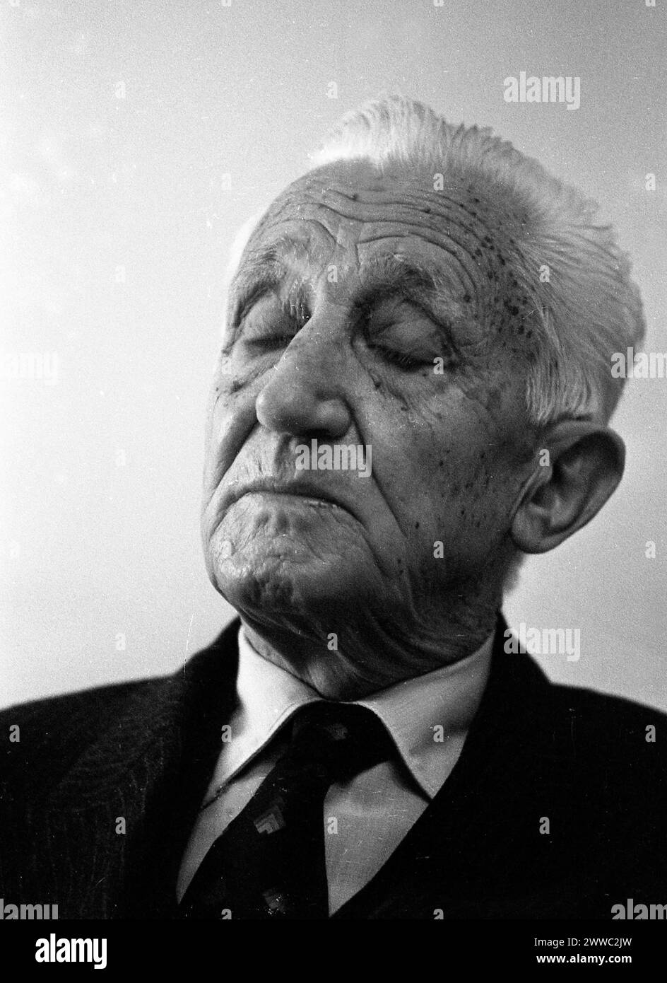 Argentine politician and former president Arturo Umberto Illia (1900 ...