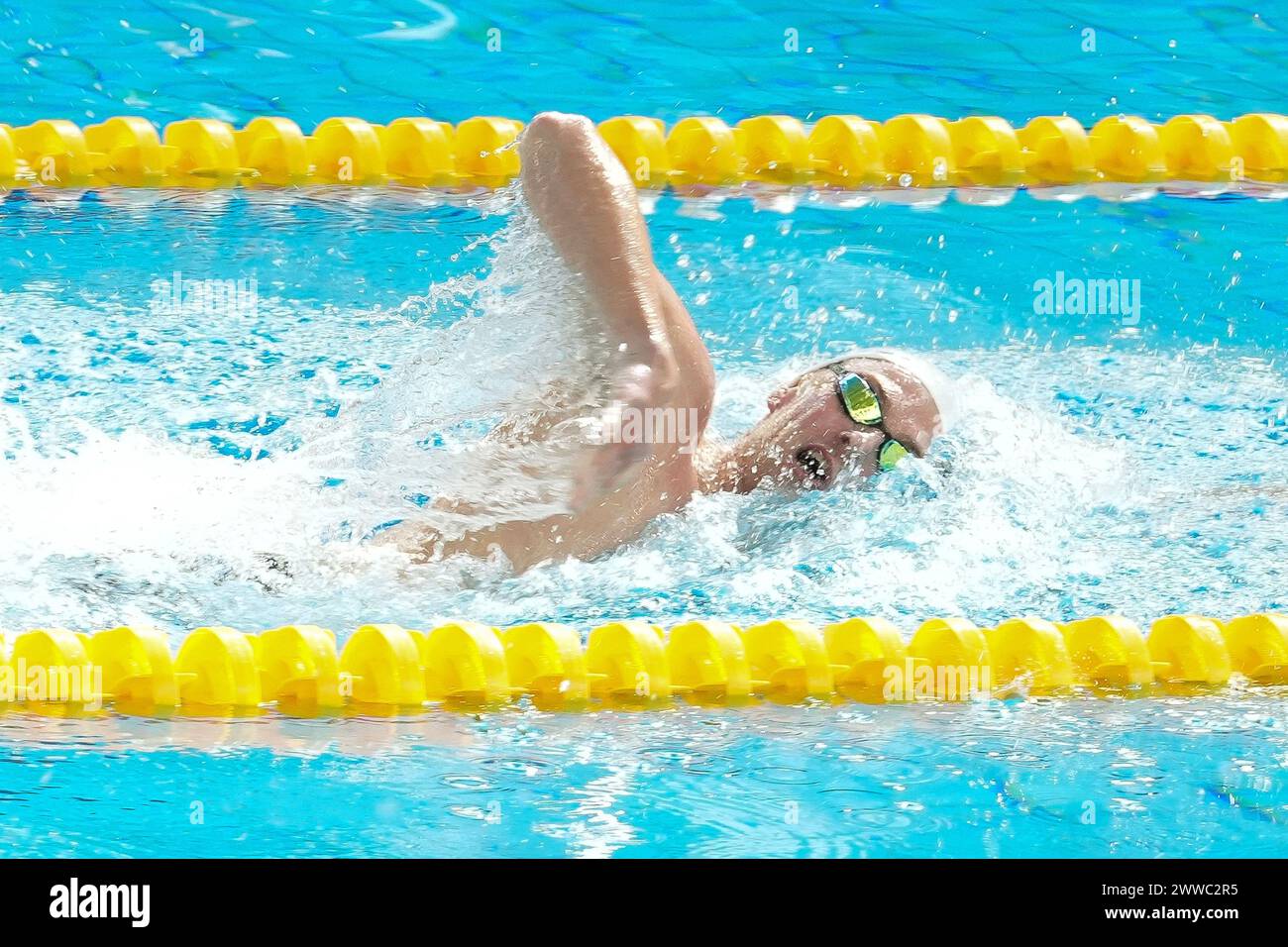 David Aubry of France during the Giant Open 2024, Swimming event on ...