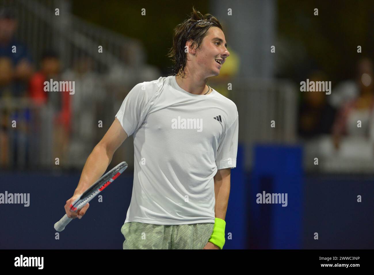 MIAMI GARDENS, FLORIDA - MARCH 21: Alexander Shevchenko (Kazakhstan) vs ...