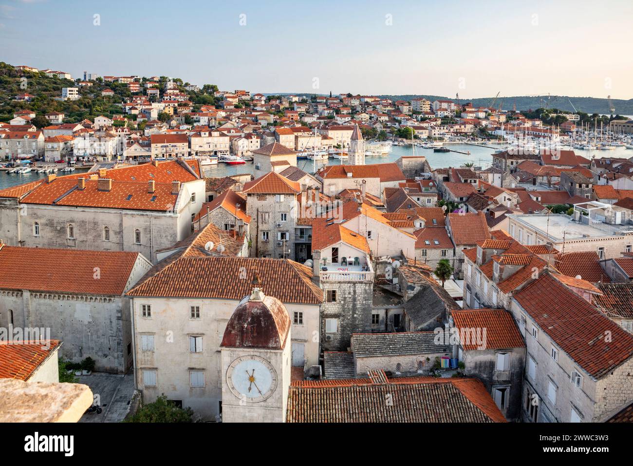 Croatia, Split-Dalmatia County, Trogir, Saint Sebastians Church and ...