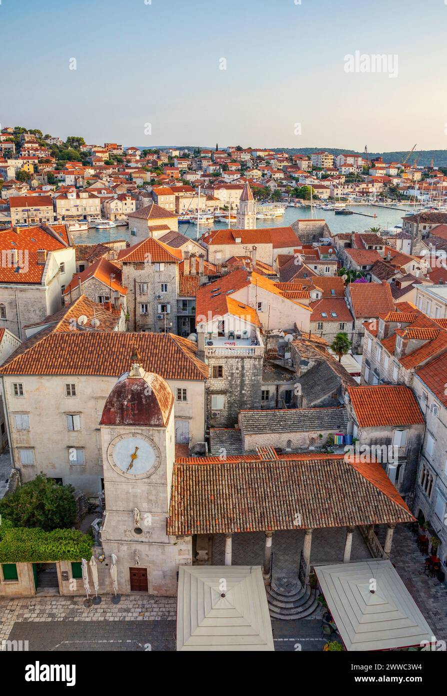 Croatia, Split-Dalmatia County, Trogir, Saint Sebastians Church and ...