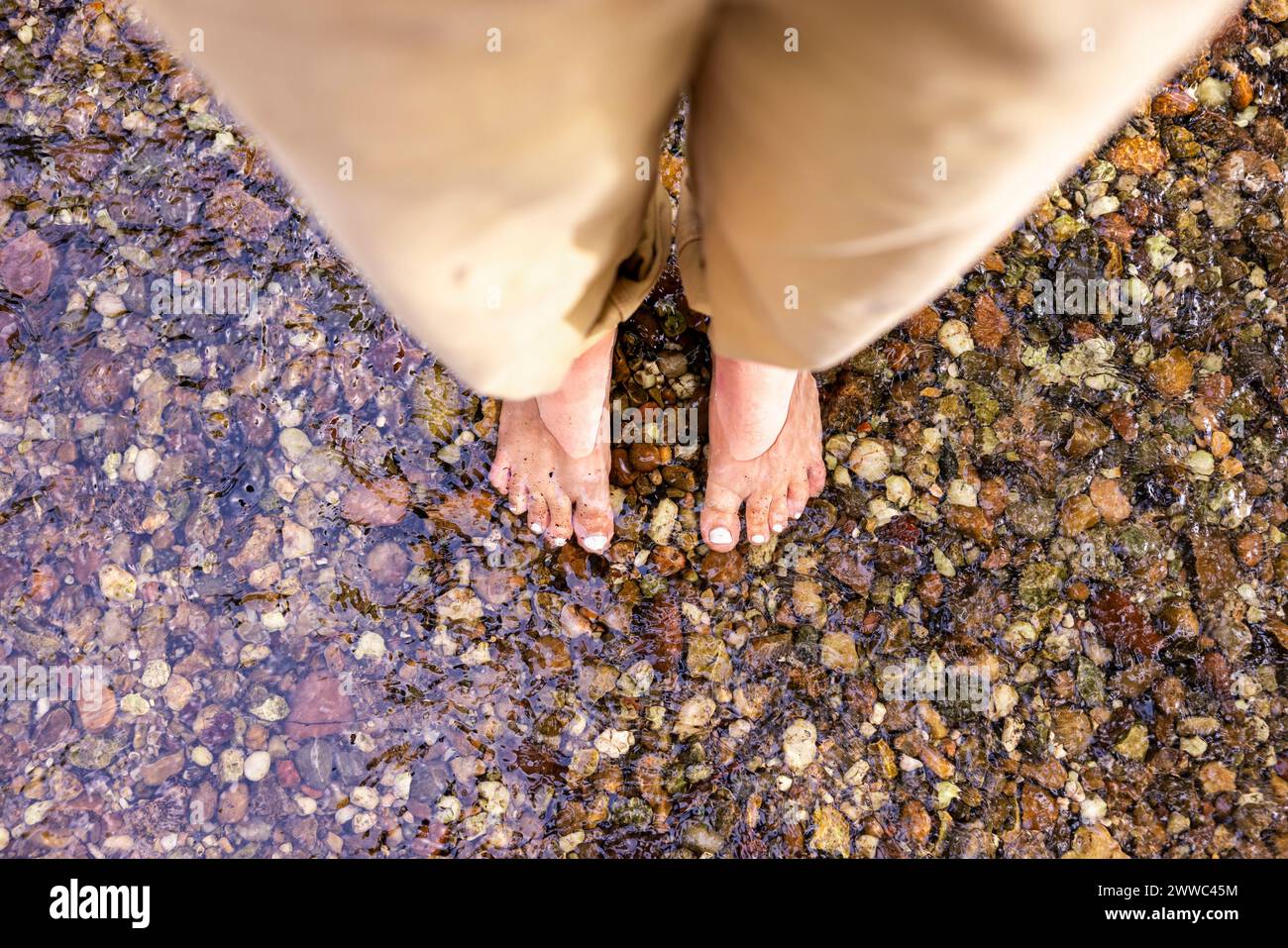 Overhead shot people standing on hi-res stock photography and images ...