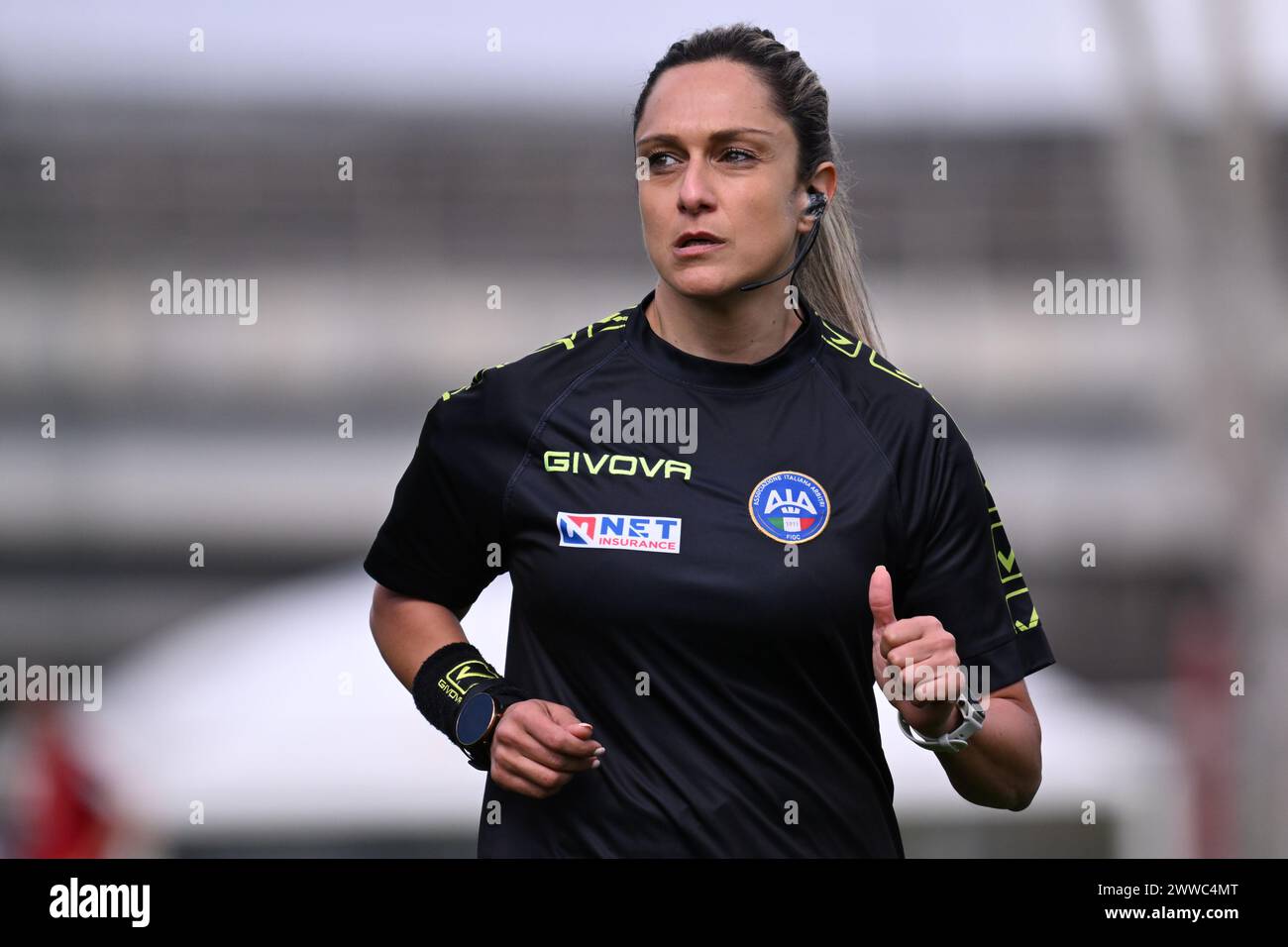 Rome, Italy. 23rd Mar, 2024. Referee Maria Marotta during the Day 2 of ...