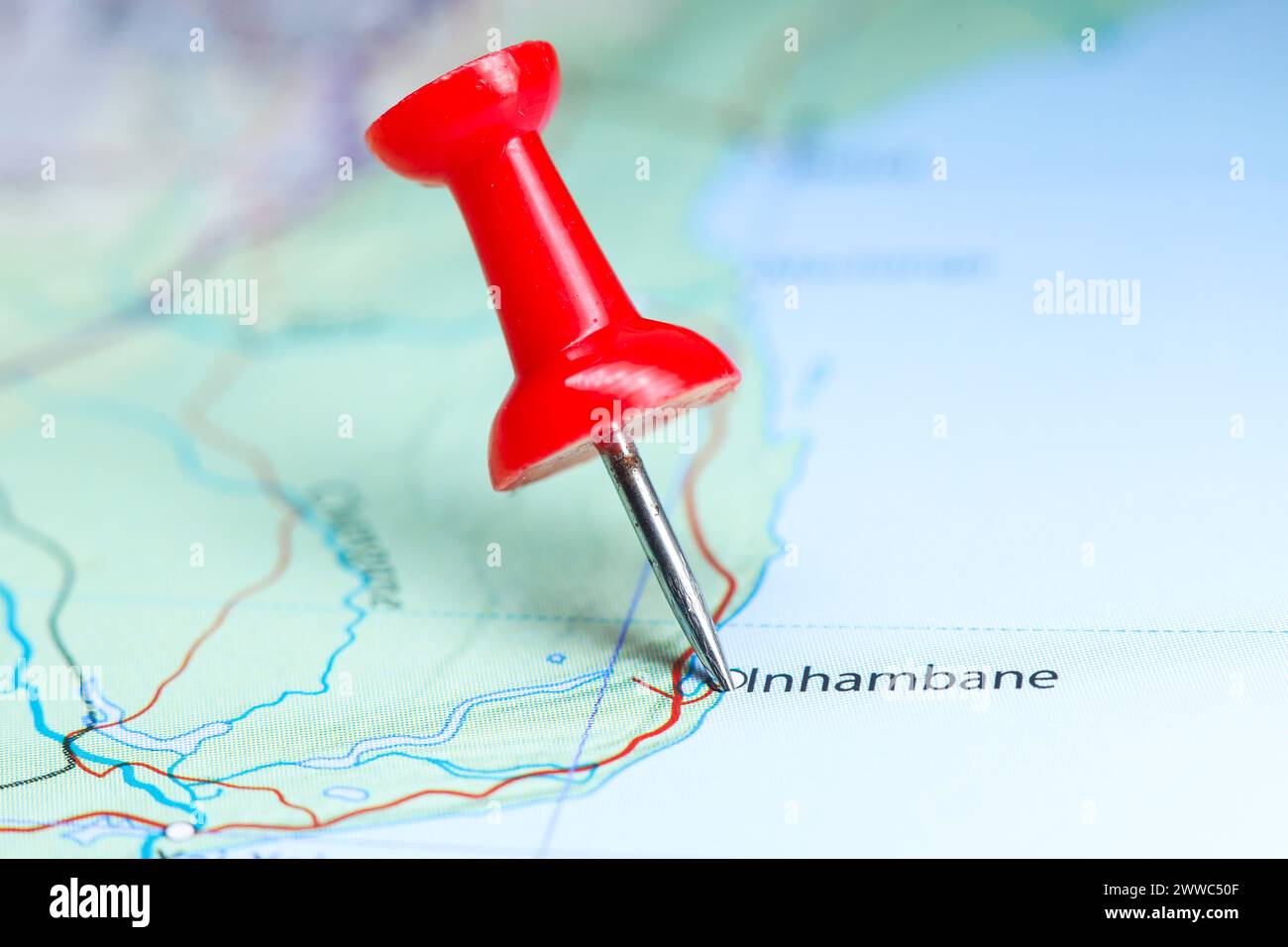 Map of inhambane hi-res stock photography and images - Alamy