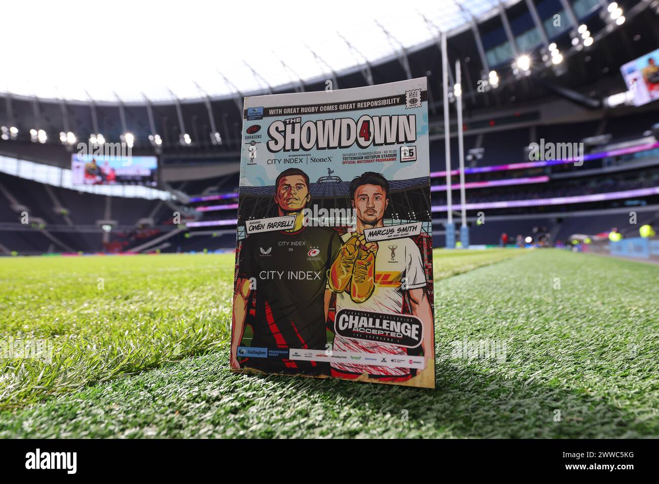 Tottenham Hotspur Stadium, London, UK. 23rd Mar, 2024. Gallagher ...