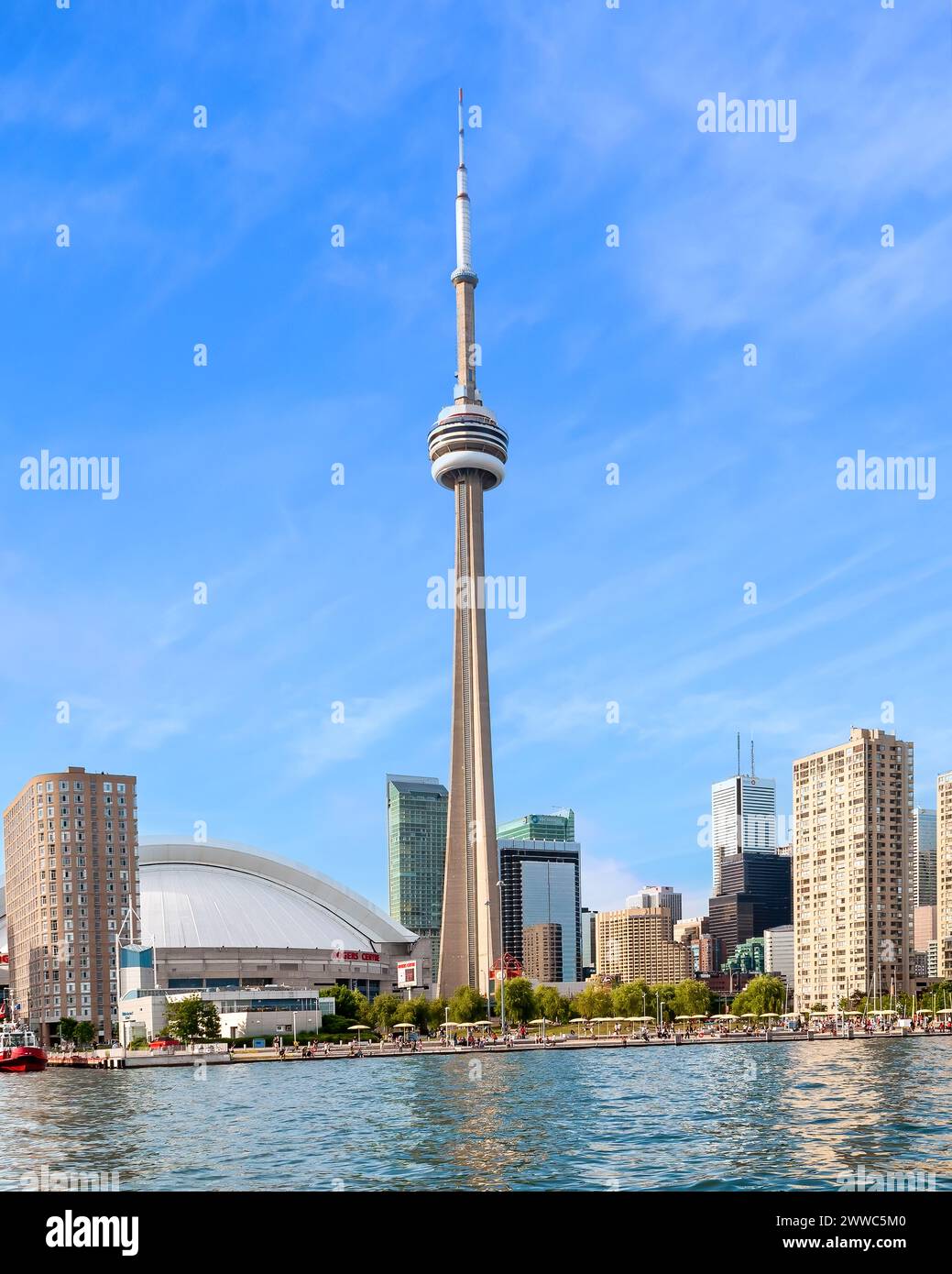 Toronto cn tower close up hi-res stock photography and images - Alamy