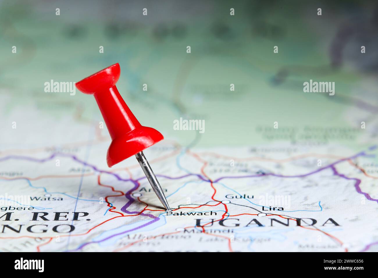 Uganda pin hi-res stock photography and images - Alamy