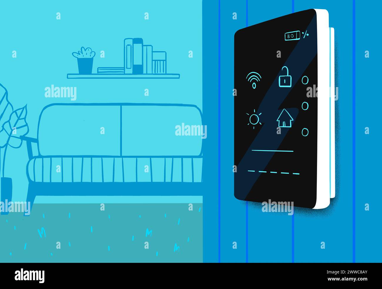 Smart home systems hi-res stock photography and images - Alamy