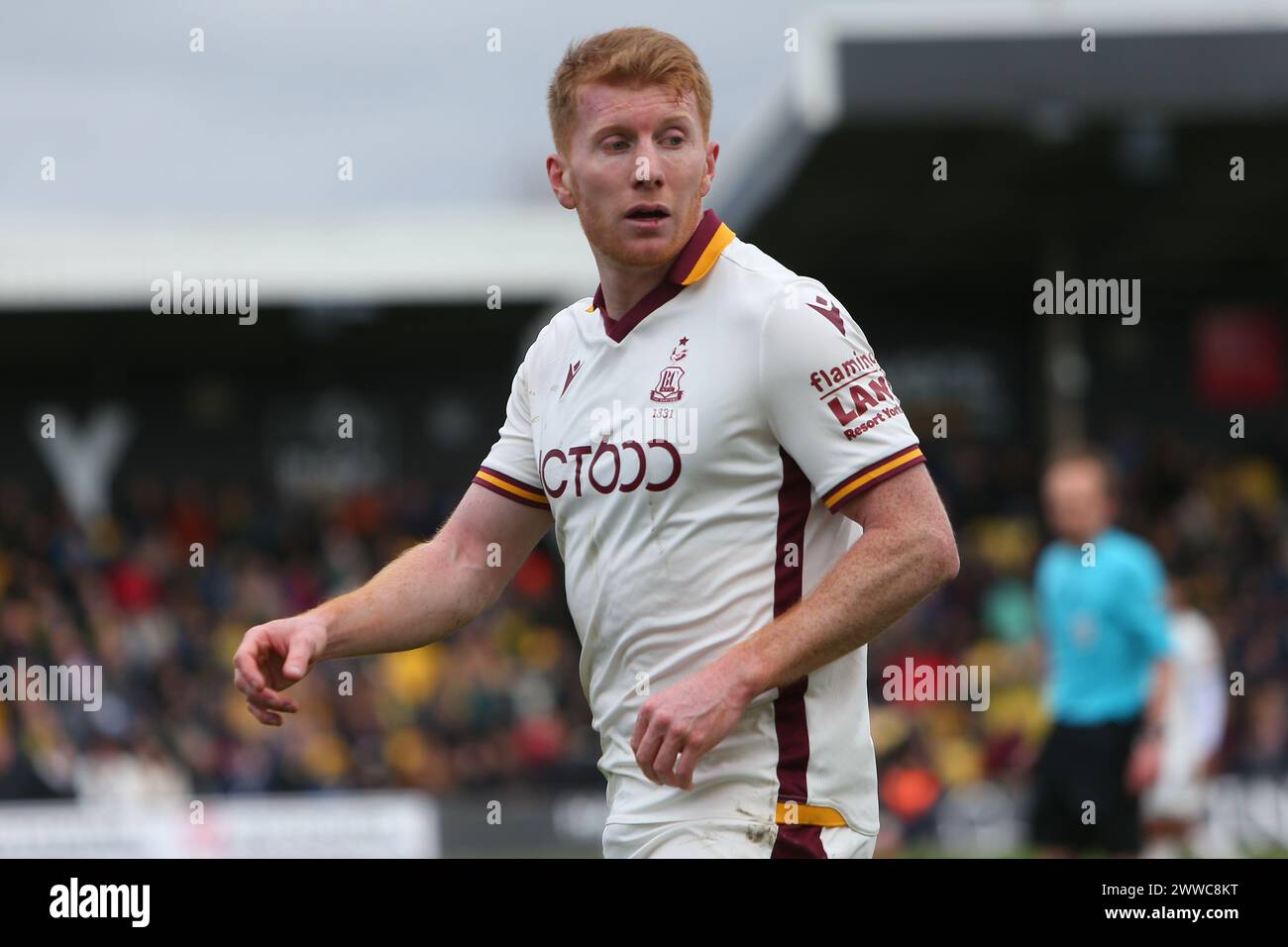 Bradford City's Brad Halliday during the Sky Bet League 2 match between ...