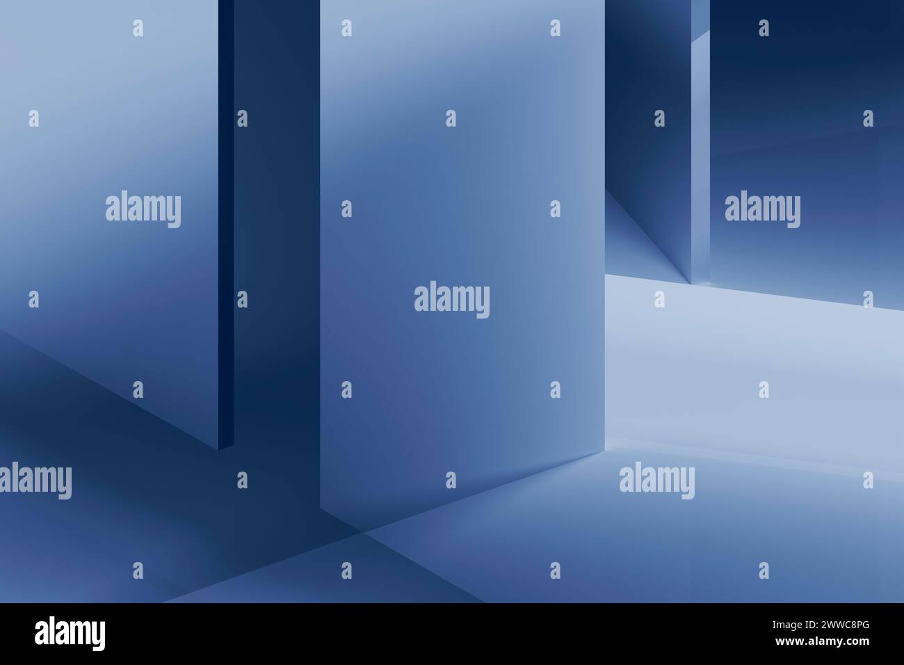 Transparent and reflective glass doors in geometric shape Stock Photo ...