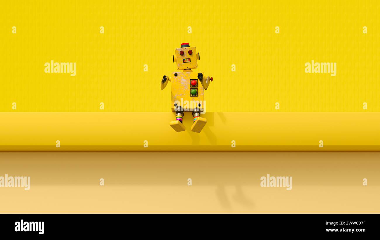 Old automaton robot hi-res stock photography and images - Alamy