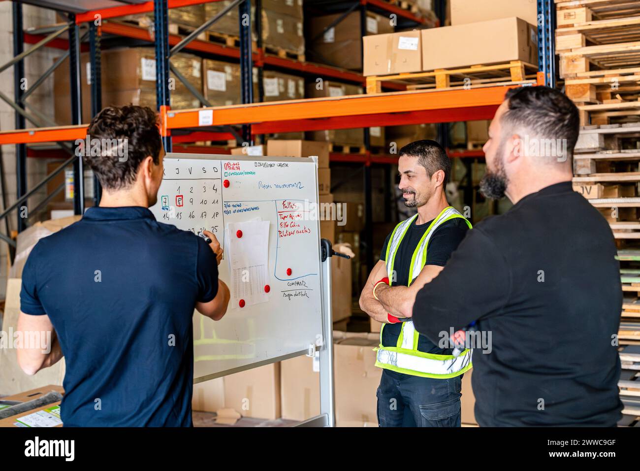 Team workers planning analytics hi-res stock photography and images - Alamy
