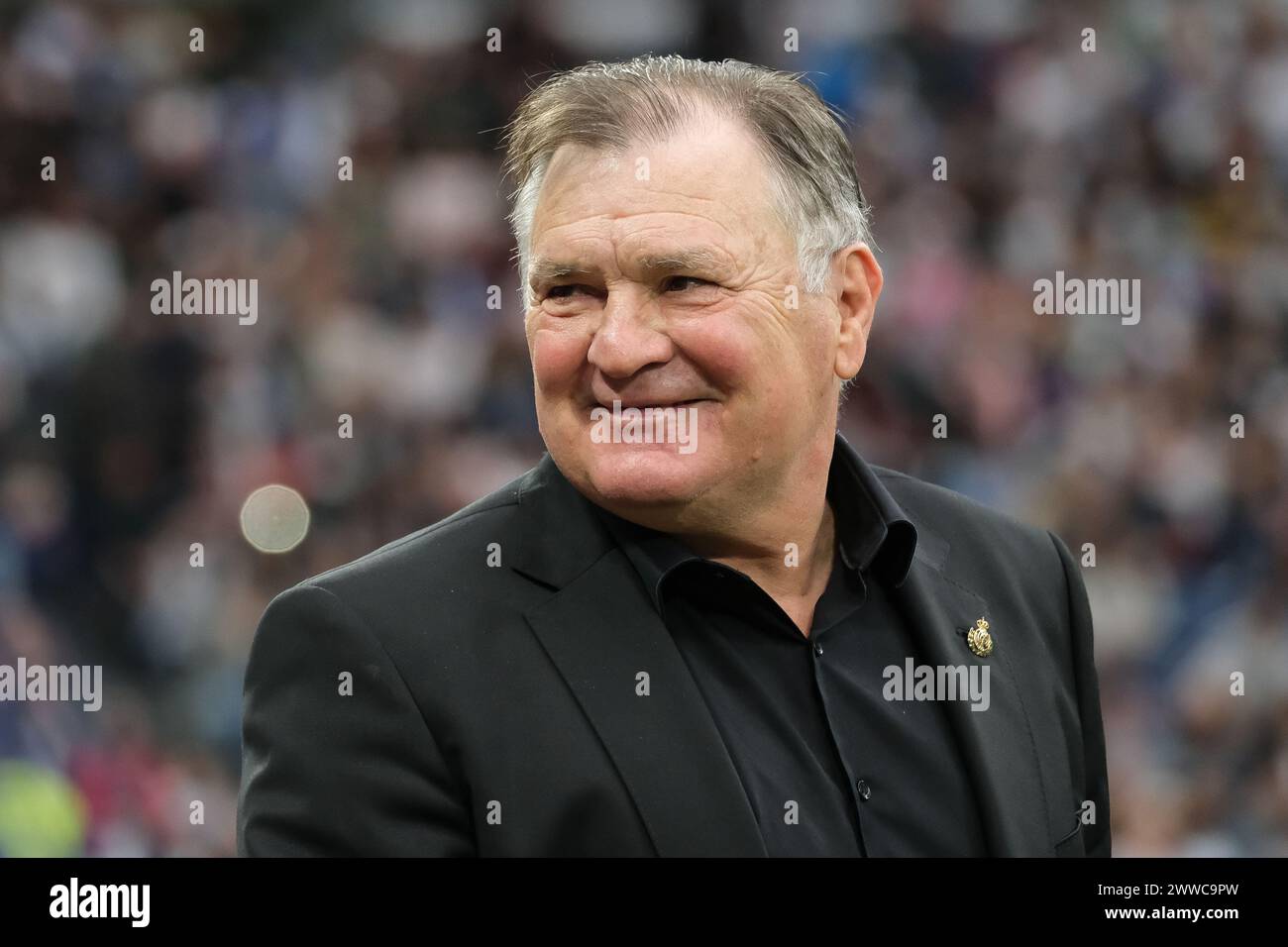 José Antonio Camacho on during the Corazon Classic 2024 charity ...