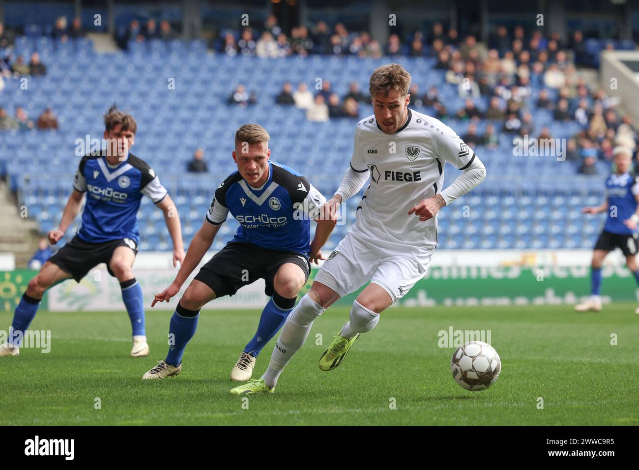 Bielefeld, Germany. 23rd Mar, 2024. Soccer: Westphalia Cup, Arminia ...