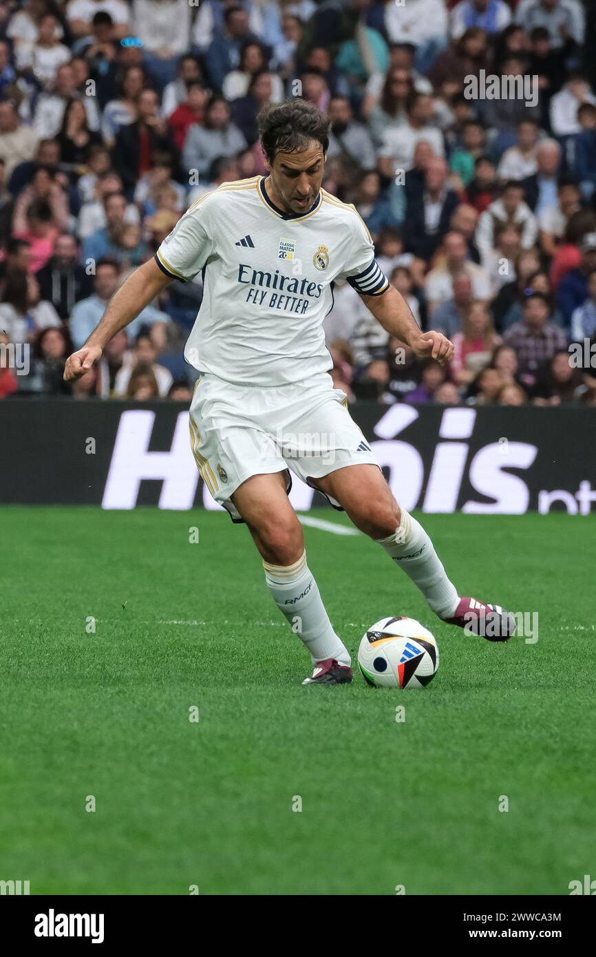 Raúl González Blanco on during the Corazon Classic 2024 charity ...