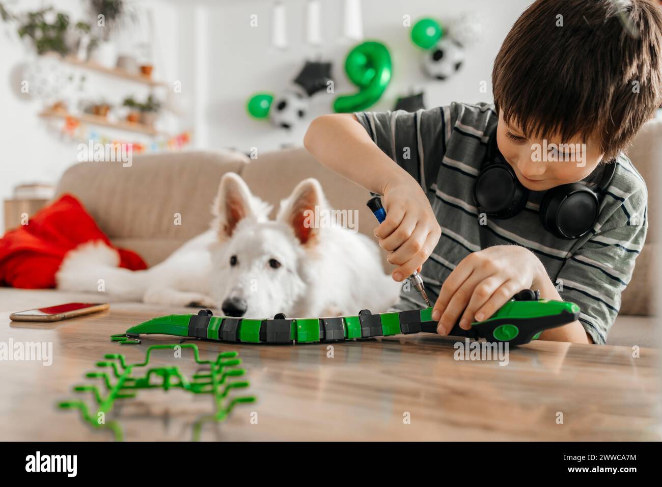 Toy dog model hi-res stock photography and images - Alamy