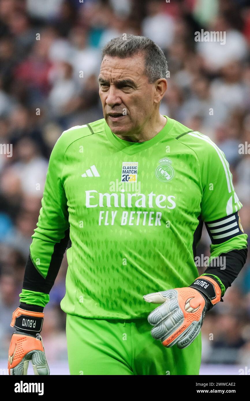 Paco Buyo on during the Corazon Classic 2024 charity football match ...