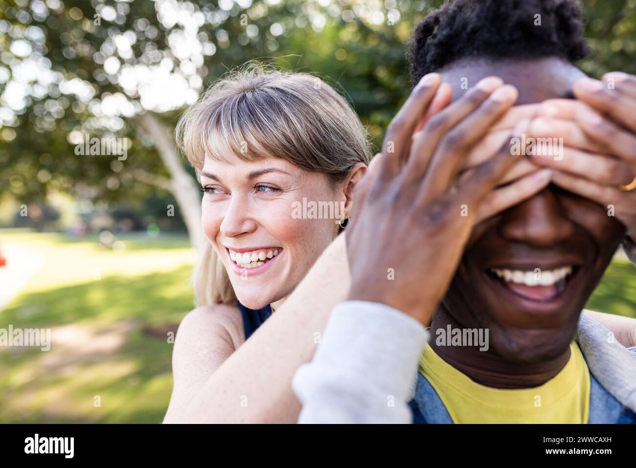 Happy multi generation eyes hi-res stock photography and images - Alamy