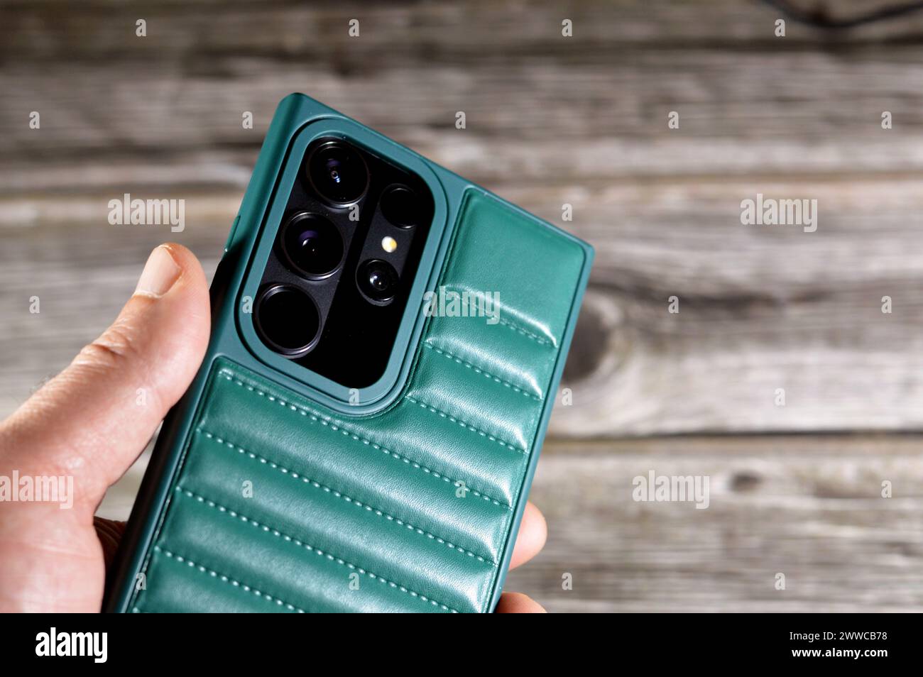 Cairo, Egypt, March 22 2024: The Samsung Galaxy S23 Ultra, high-end ...