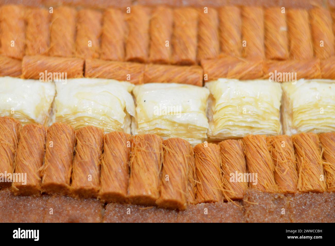 Arabic sweets cuisine, middle eastern, Syrian, Egyptian and Turkish ...