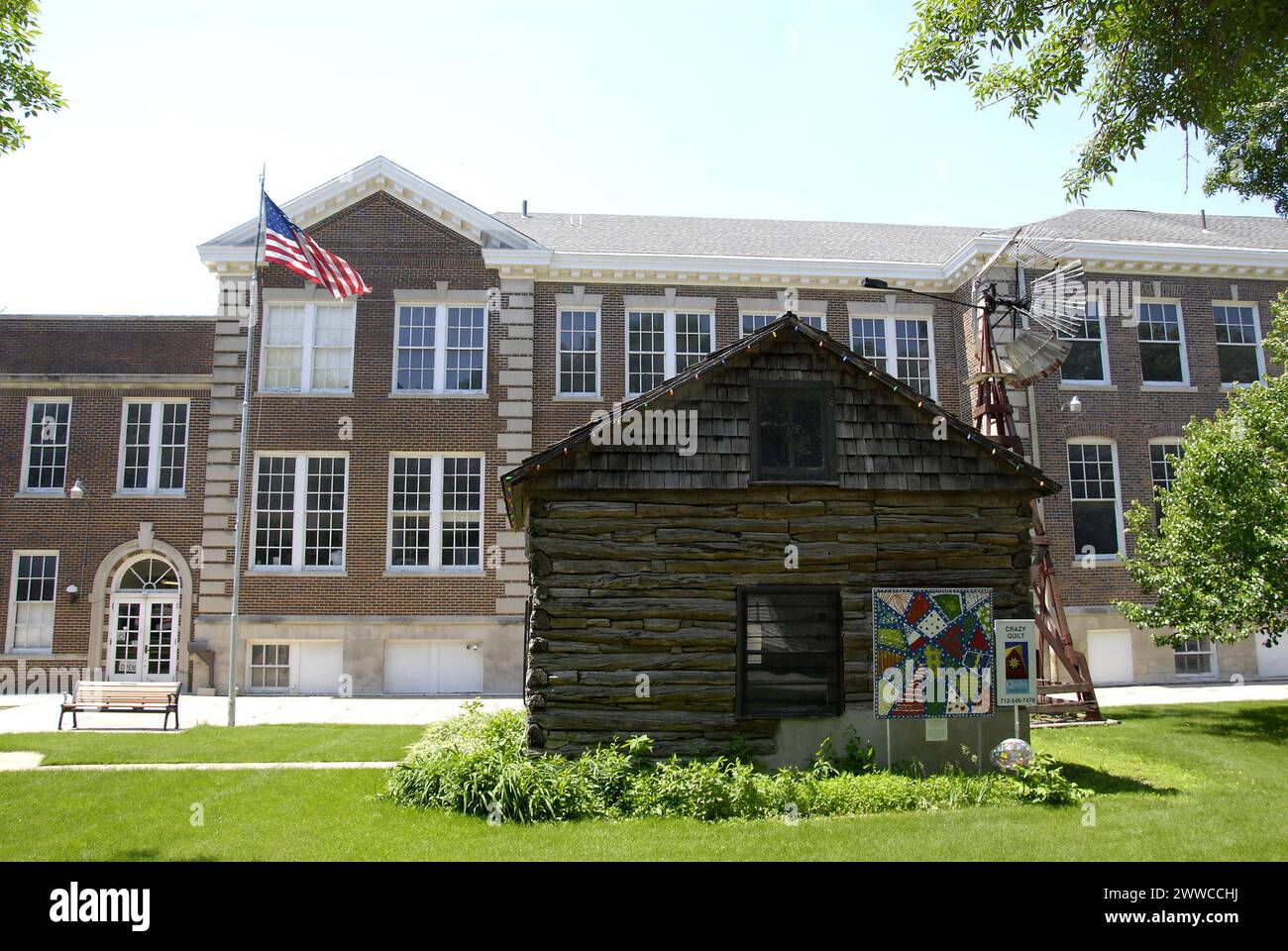 Lemarsr /Iowa /USA/ 14.june 2014 Life in small town rulaer america La ...