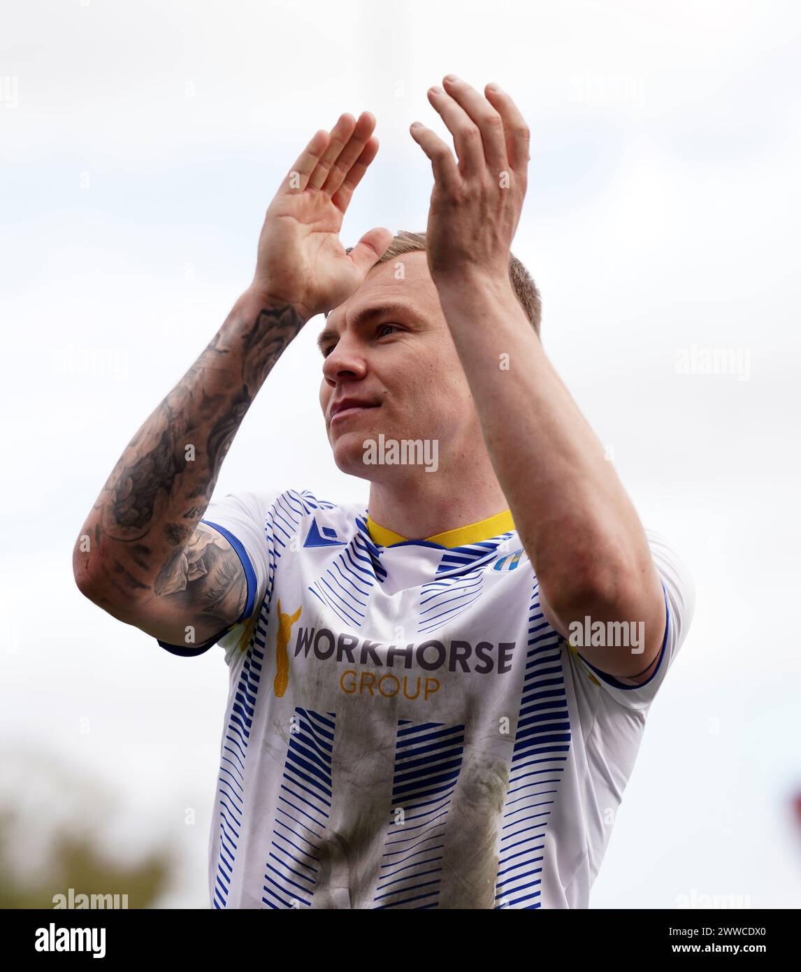 Colchester United's Harry Anderson following the Sky Bet League Two ...
