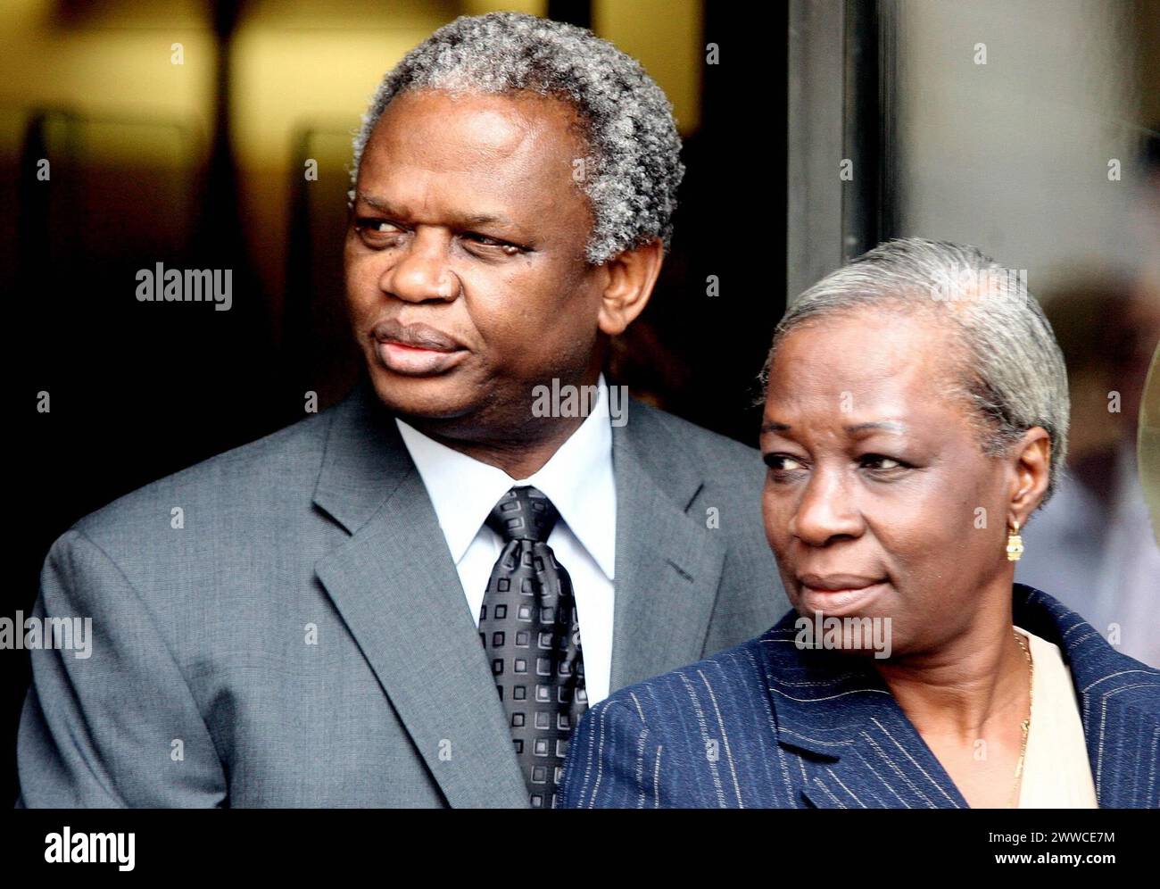 File photo dated 9/8/2006 of Damilola Taylor's father Richard with his ...