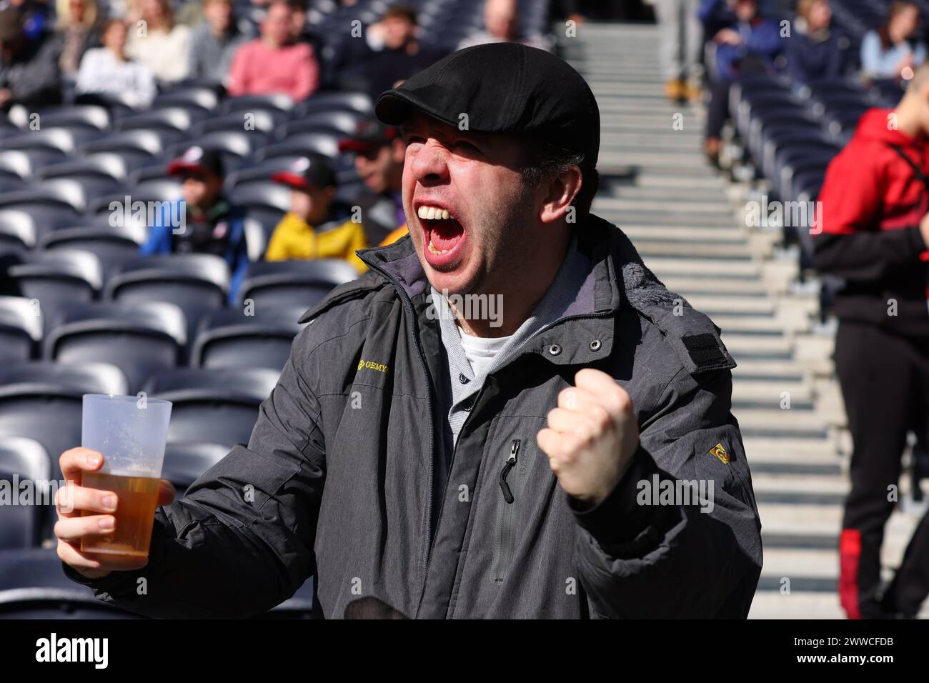 23rd March 2024; Tottenham Hotspur Stadium, London, England; Gallagher ...