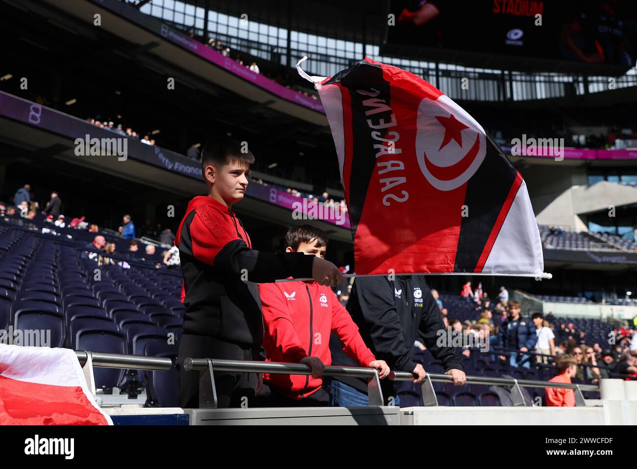 23rd March 2024; Tottenham Hotspur Stadium, London, England; Gallagher ...