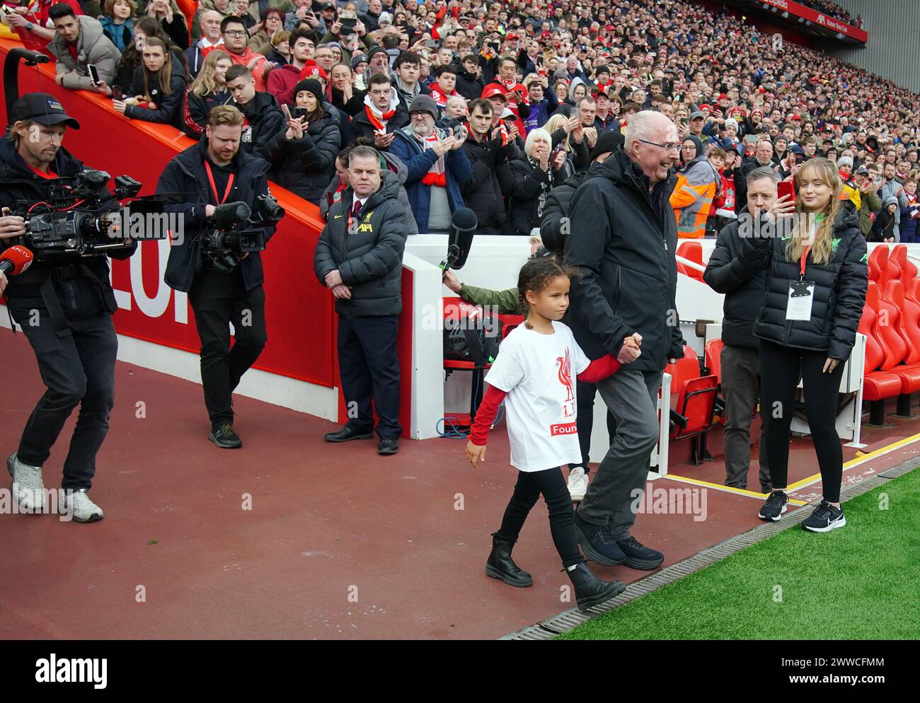 Liverpool Legends manager Sven-Goran Eriksson ahead of the LFC ...