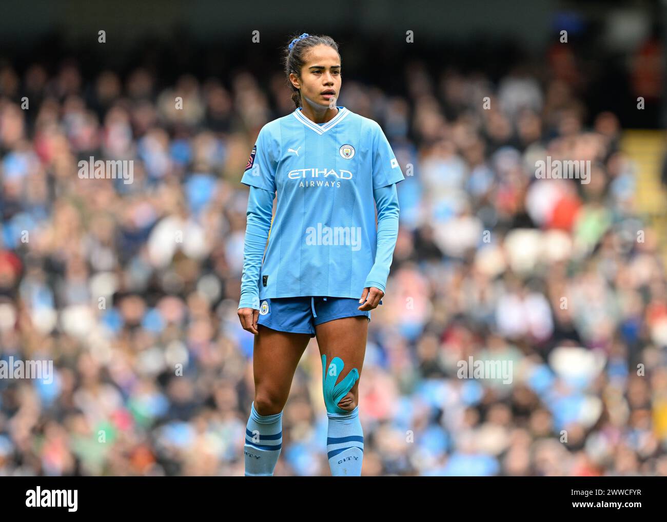 Mary Fowler of Manchester City Women, during the The FA Women's Super ...