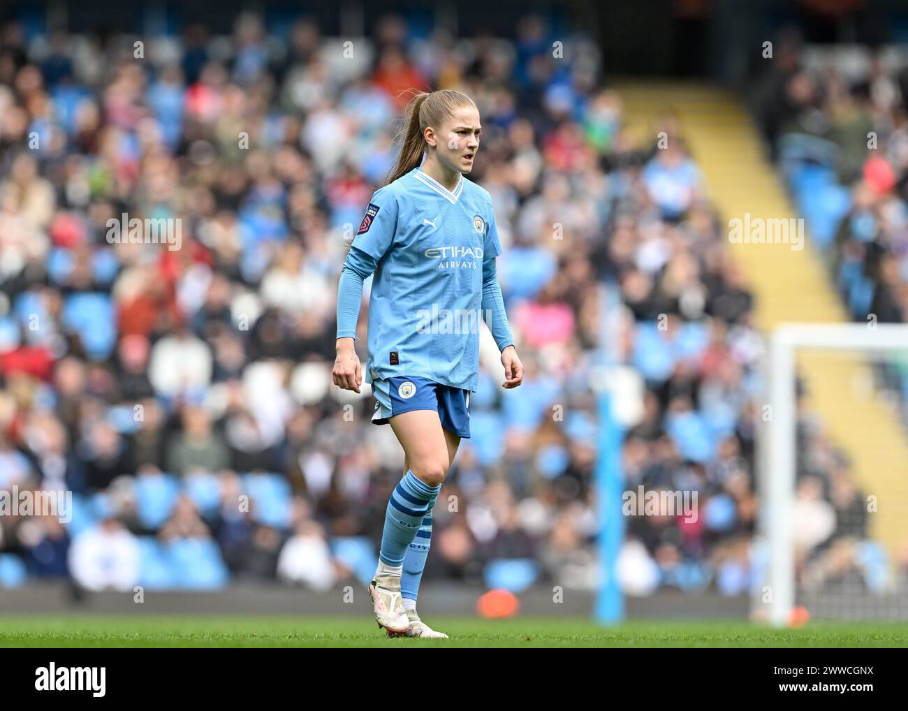 Jess Park of Manchester City Women, during the The FA Women's Super ...