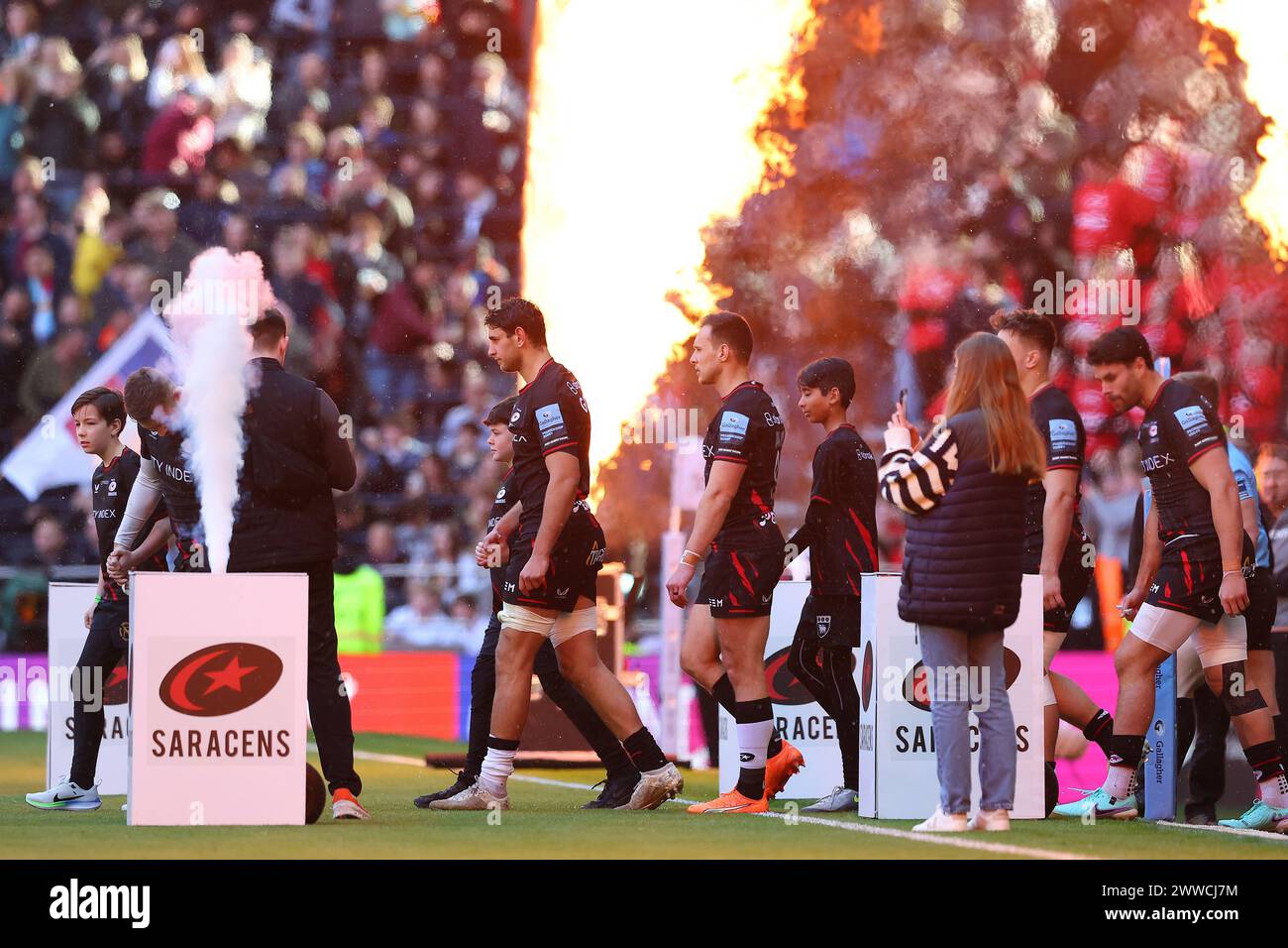 Tottenham Hotspur Stadium, London, UK. 23rd Mar, 2024. Gallagher ...