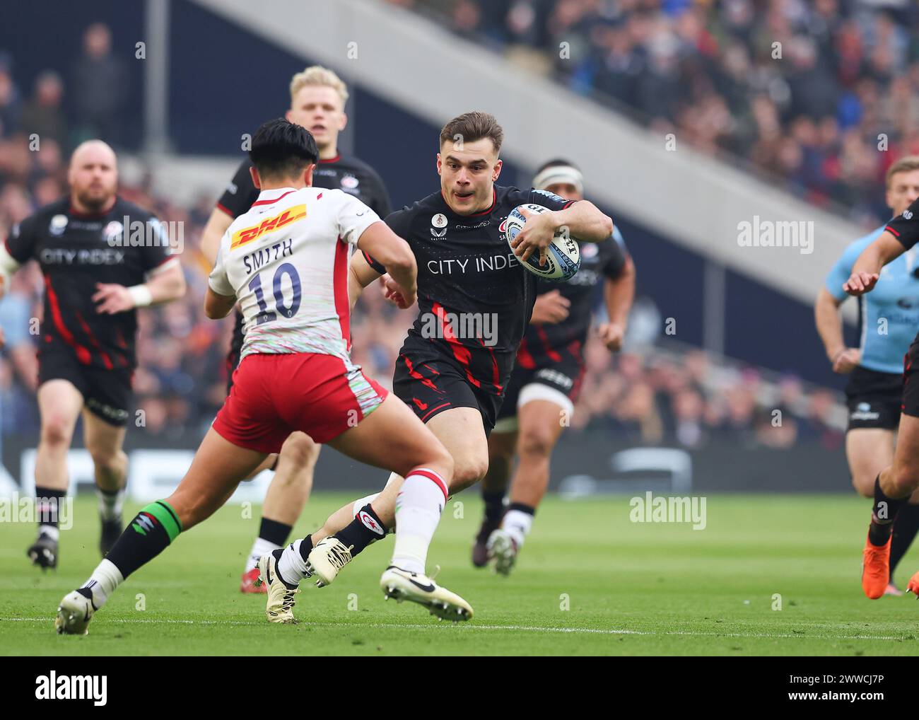 Tottenham Hotspur Stadium, London, UK. 23rd Mar, 2024. Gallagher ...