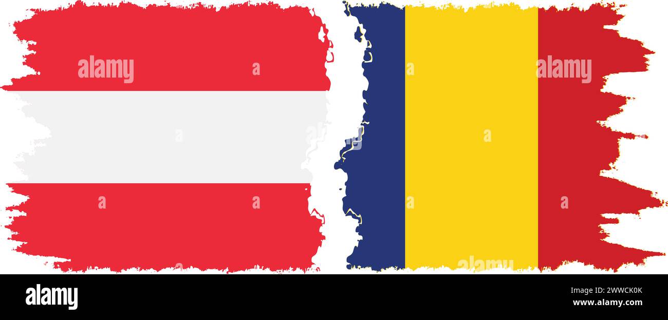 Romania austria flag Stock Vector Images - Alamy