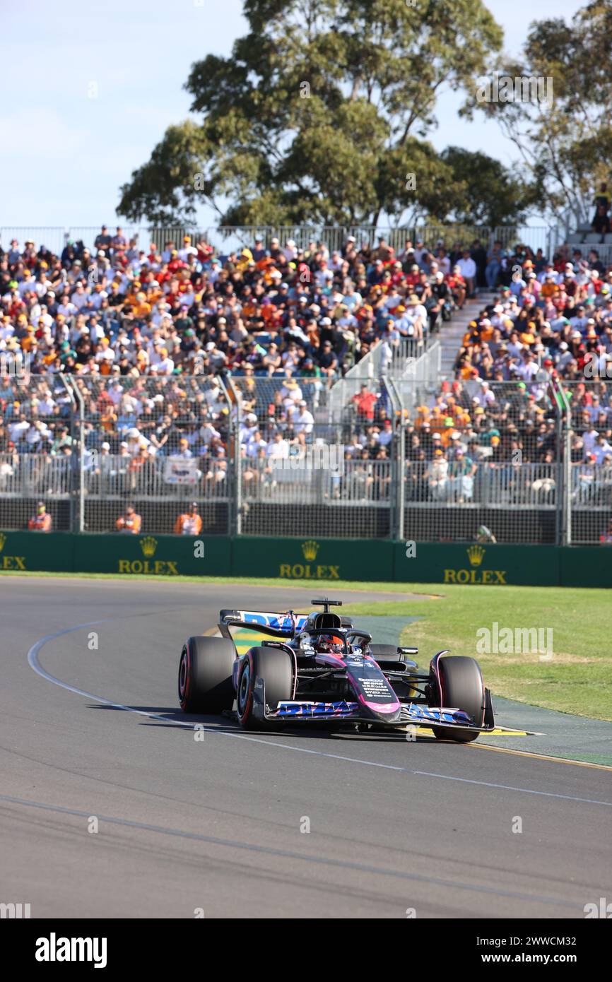 Melbourne, Australia, 23. March: #31, Esteban OCON, FRA, Alpine F1 Team ...
