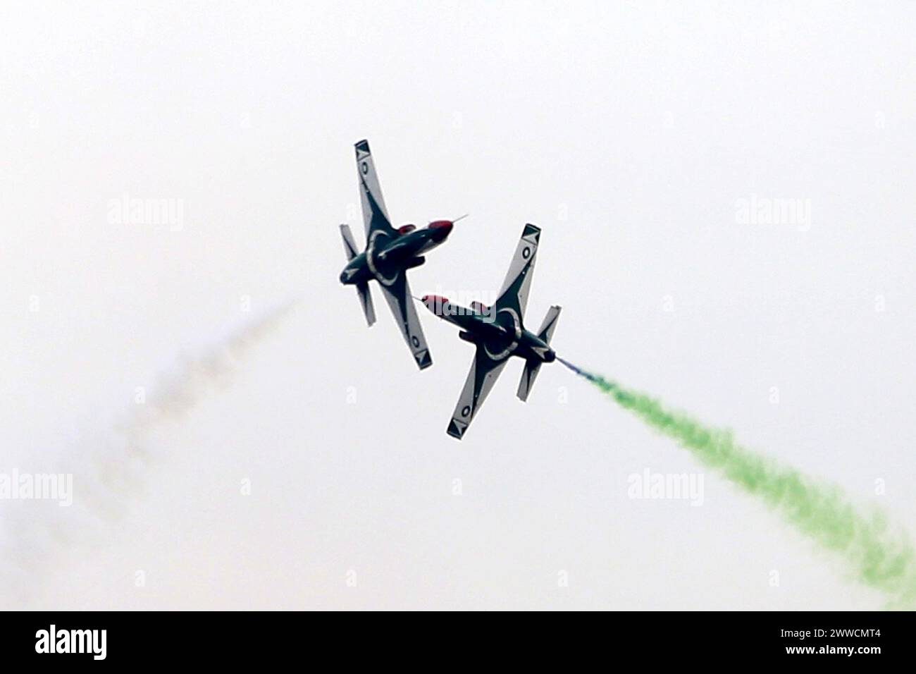 Islamabad. 23rd Mar, 1940. Jets perform during the Pakistan Day ...