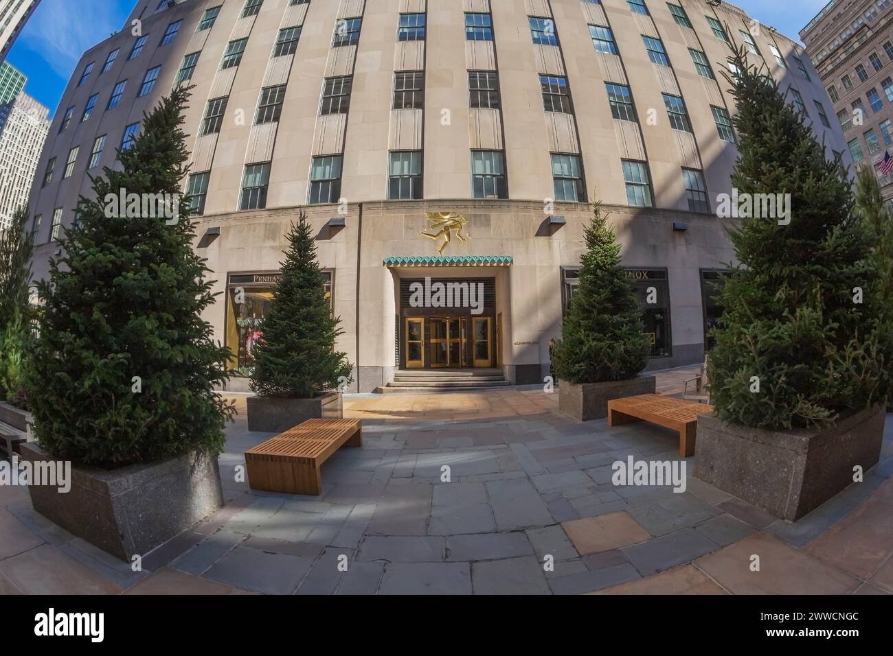 NEW YORK, USA - MARCH 6, 2020: Egyptian Symbols of one of the ...