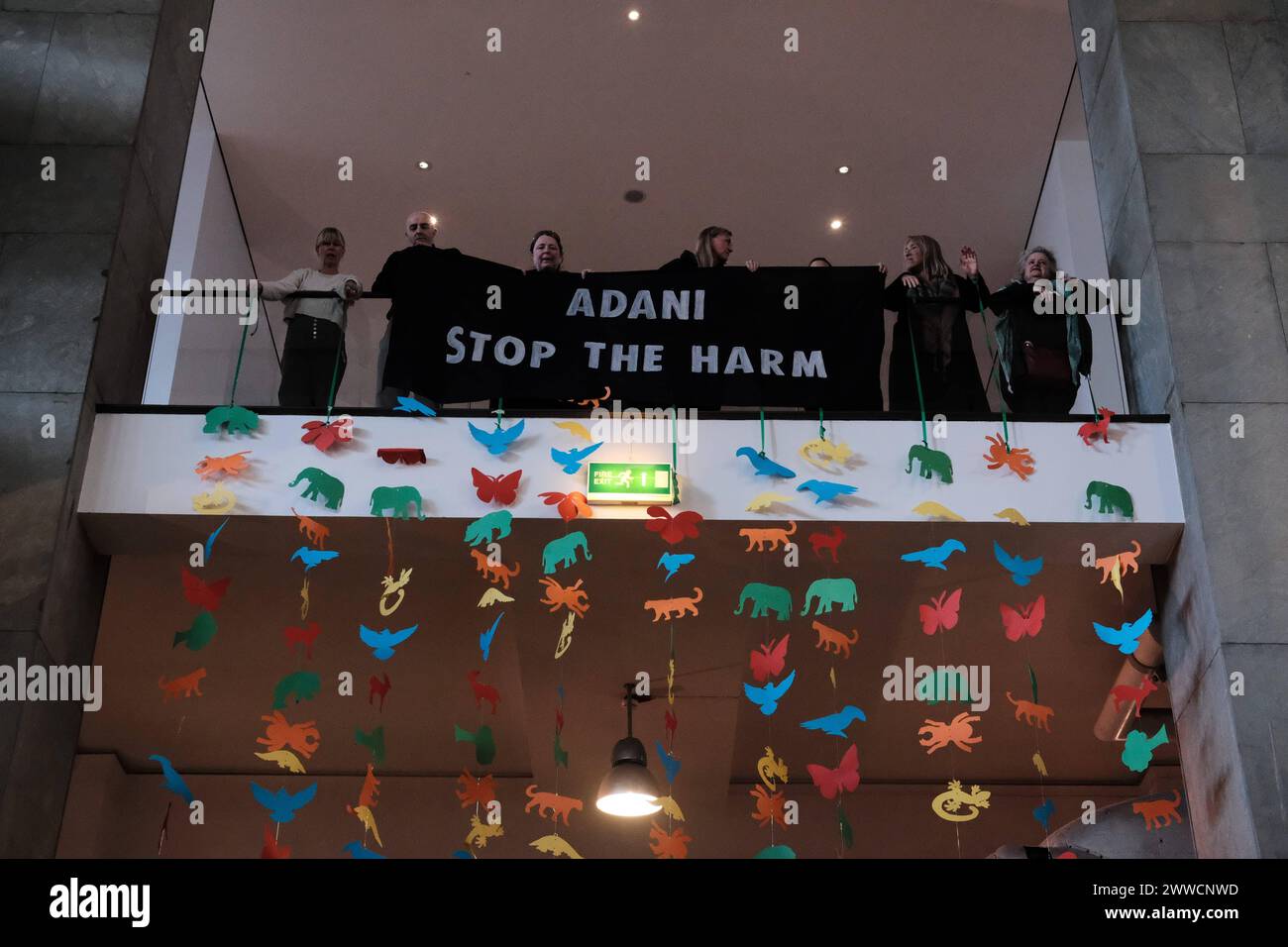Protest at the Science Museum in London The Fossil Free Science Museum ...