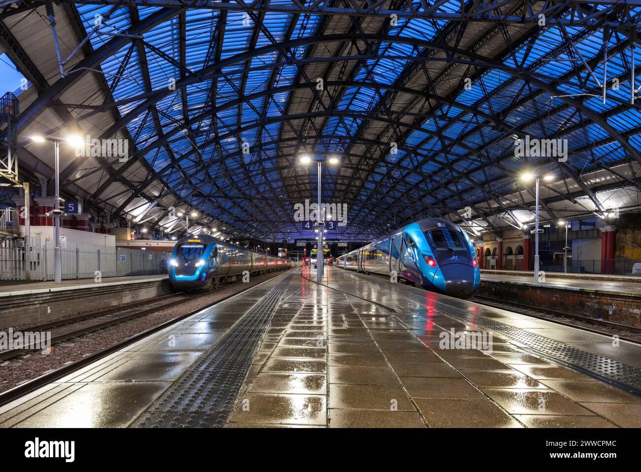 First Transpennine Express class 802 802211b and class 397 397012 under ...