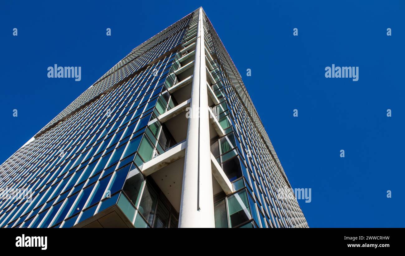Tel Aviv, Israel – January 10, 2024 Cityscape of Tel Aviv, iconic city ...