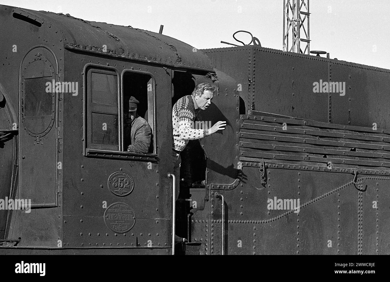 Argentine filmmaker Héctor Olivera gives instructions during the ...