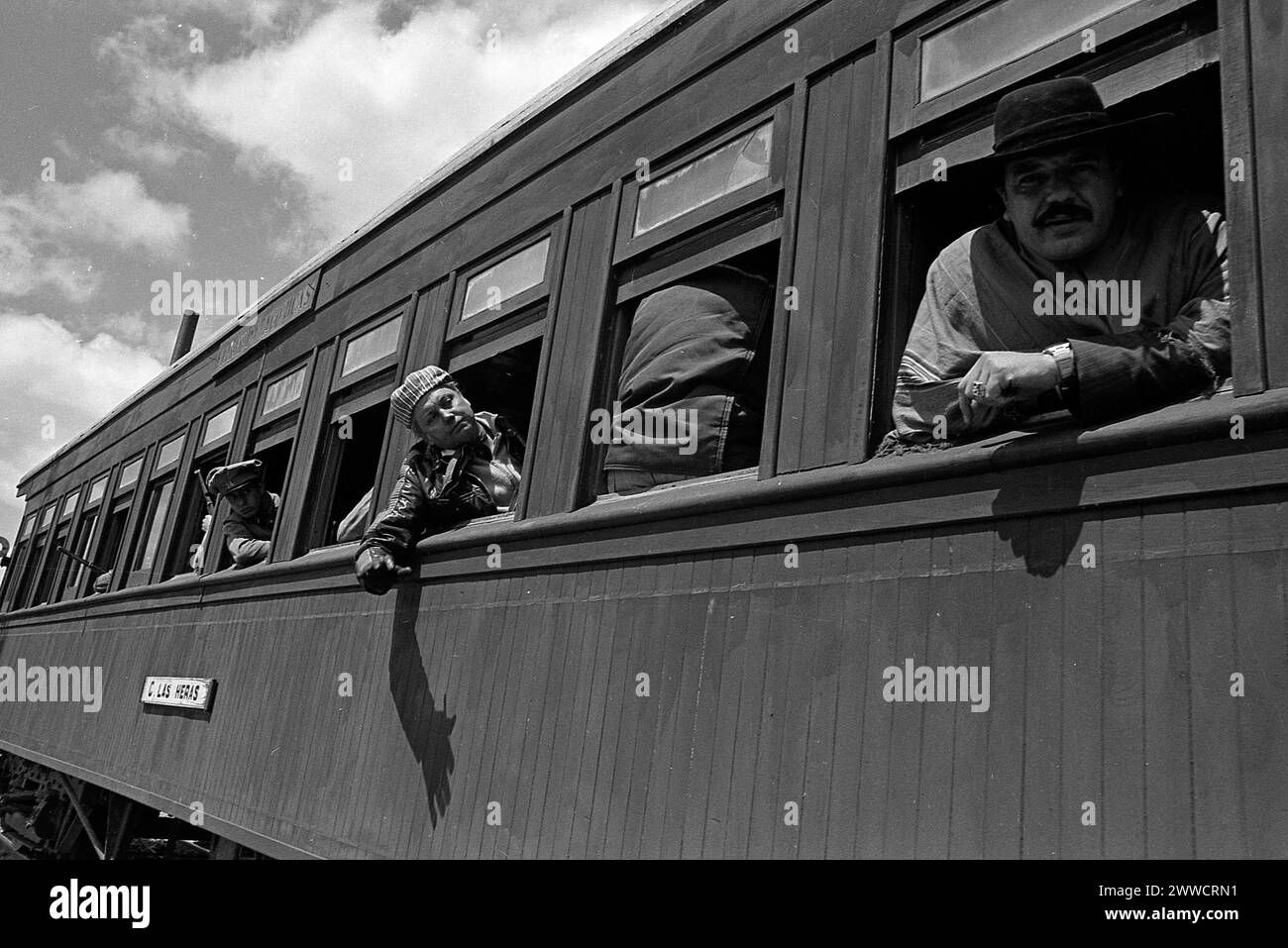 Argentine filmmaker Héctor Olivera gives instructions during the ...