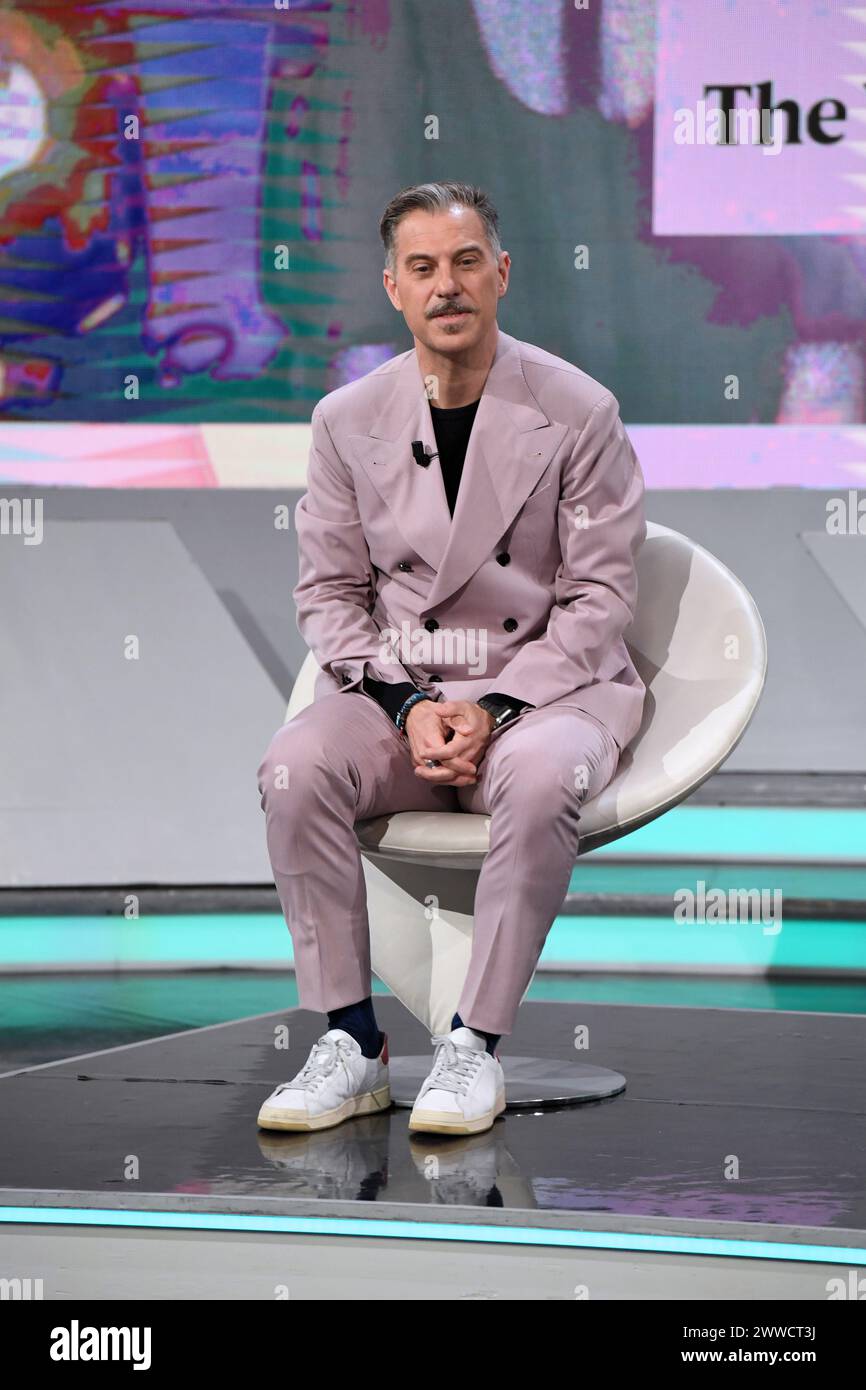Milan, Italy. 23rd Mar, 2024. Milan, TV broadcast “TV Talk” - Rai 3 ...
