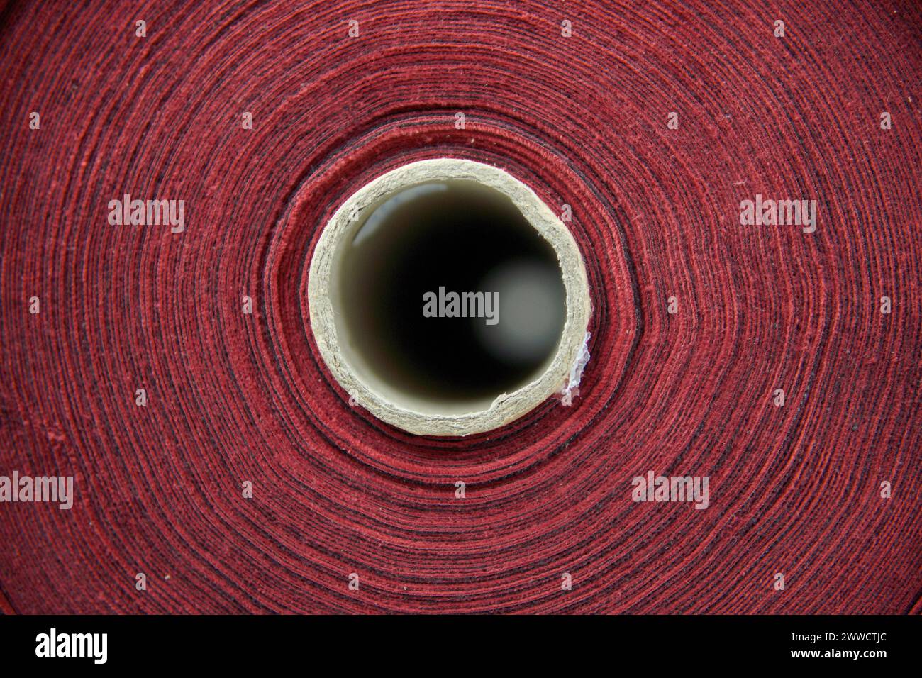 Red roll material hi-res stock photography and images - Alamy