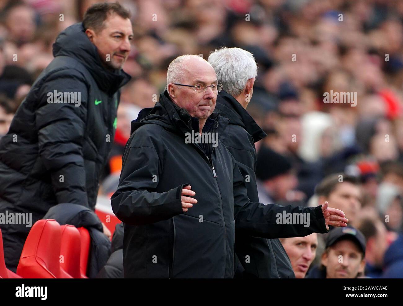 Liverpool Legends manager Sven-Goran Eriksson during the LFC Foundation ...